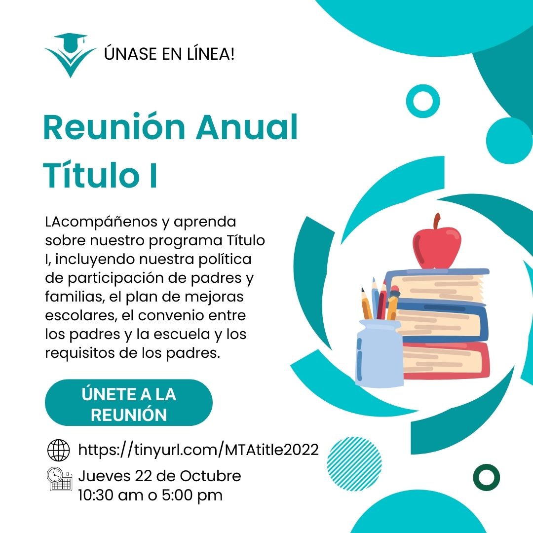 Annual Title I Meeting – Martin Technology Academy